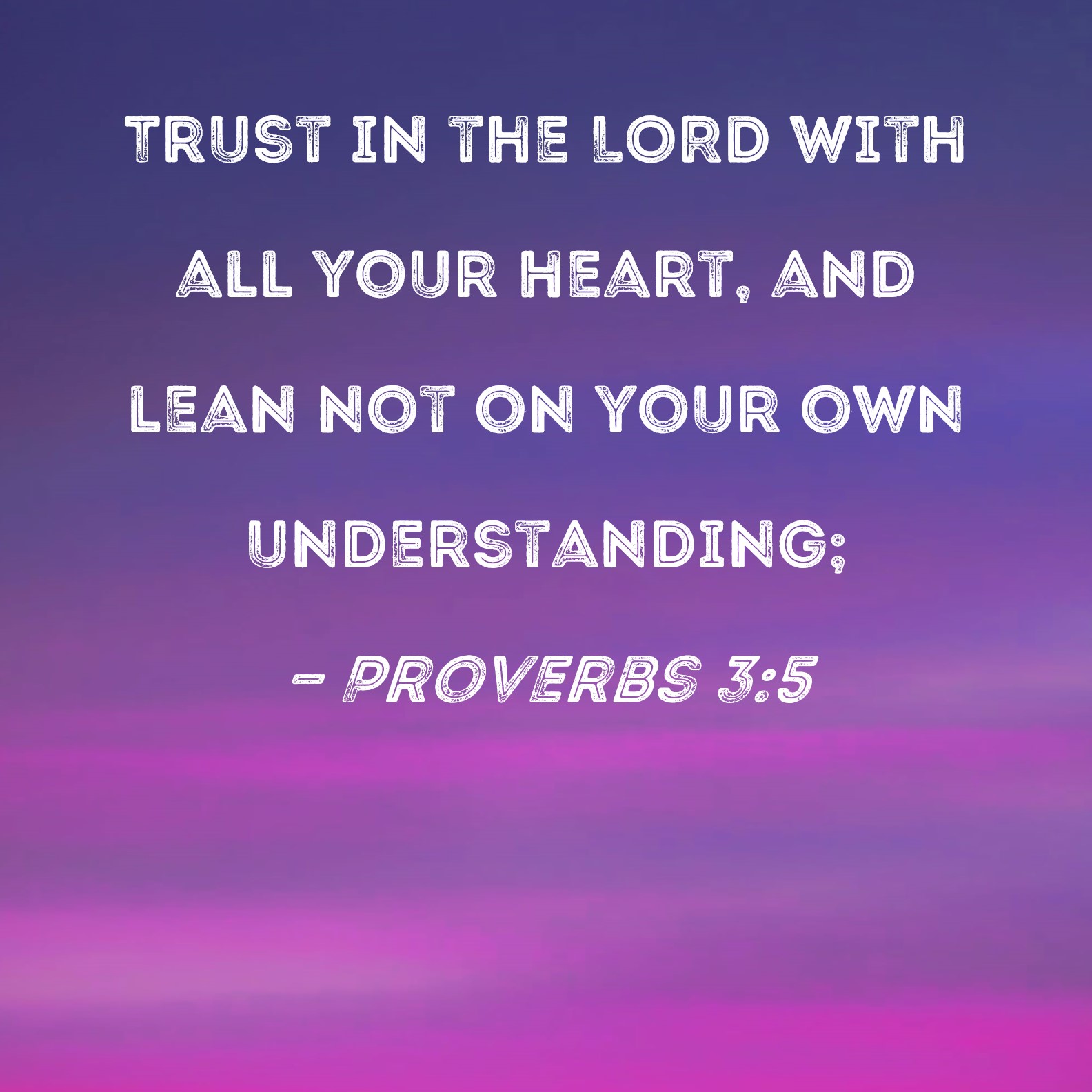Bible Verse Mouse Pad Trust In The Lord With All Your Heart, Proverbs 3 ...